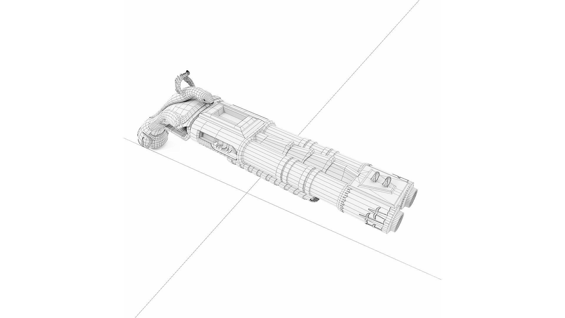 Fantasy Shotgun 3d Model Model - TurboSquid 2181678