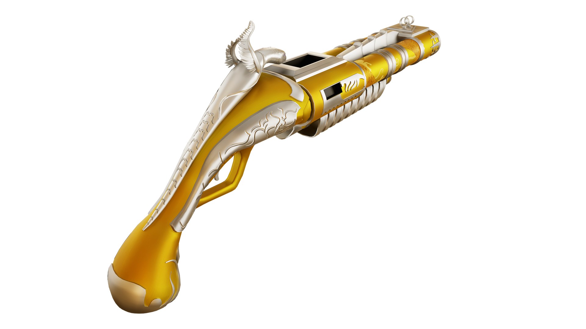 Fantasy Shotgun 3d Model Model - TurboSquid 2181678