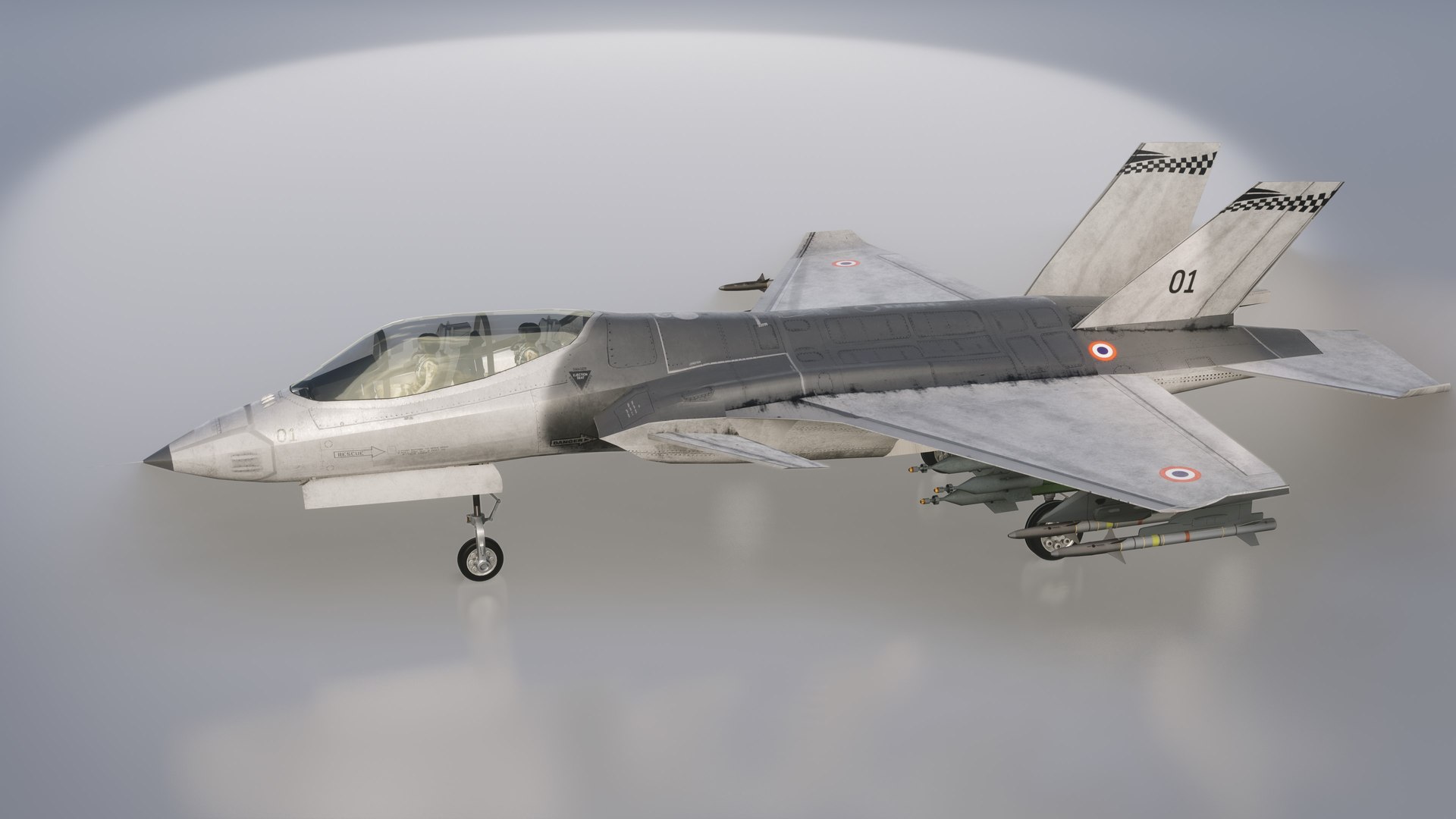 3D X-fighter Fighter - TurboSquid 1602728