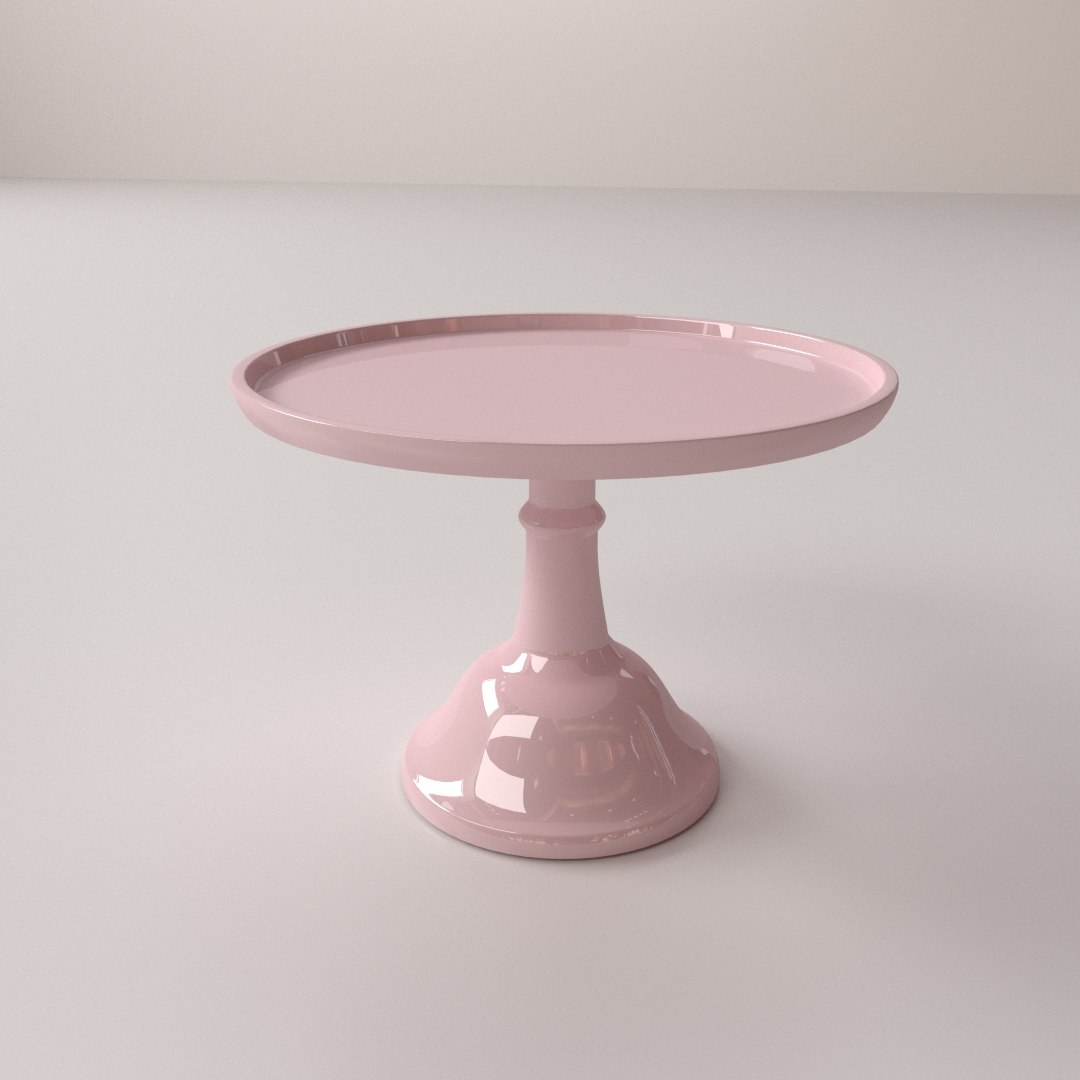 3d Cake Stand Model