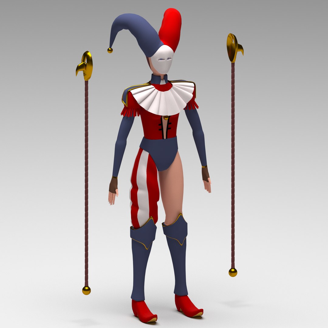 3D Model Clown - TurboSquid 1256940
