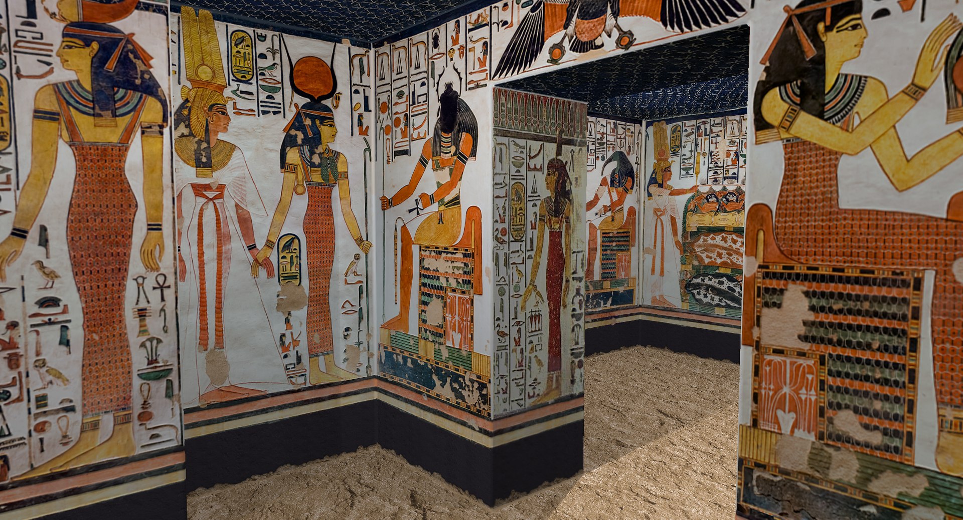 Tomb of Queen Nefertari 3D model - TurboSquid 1865868