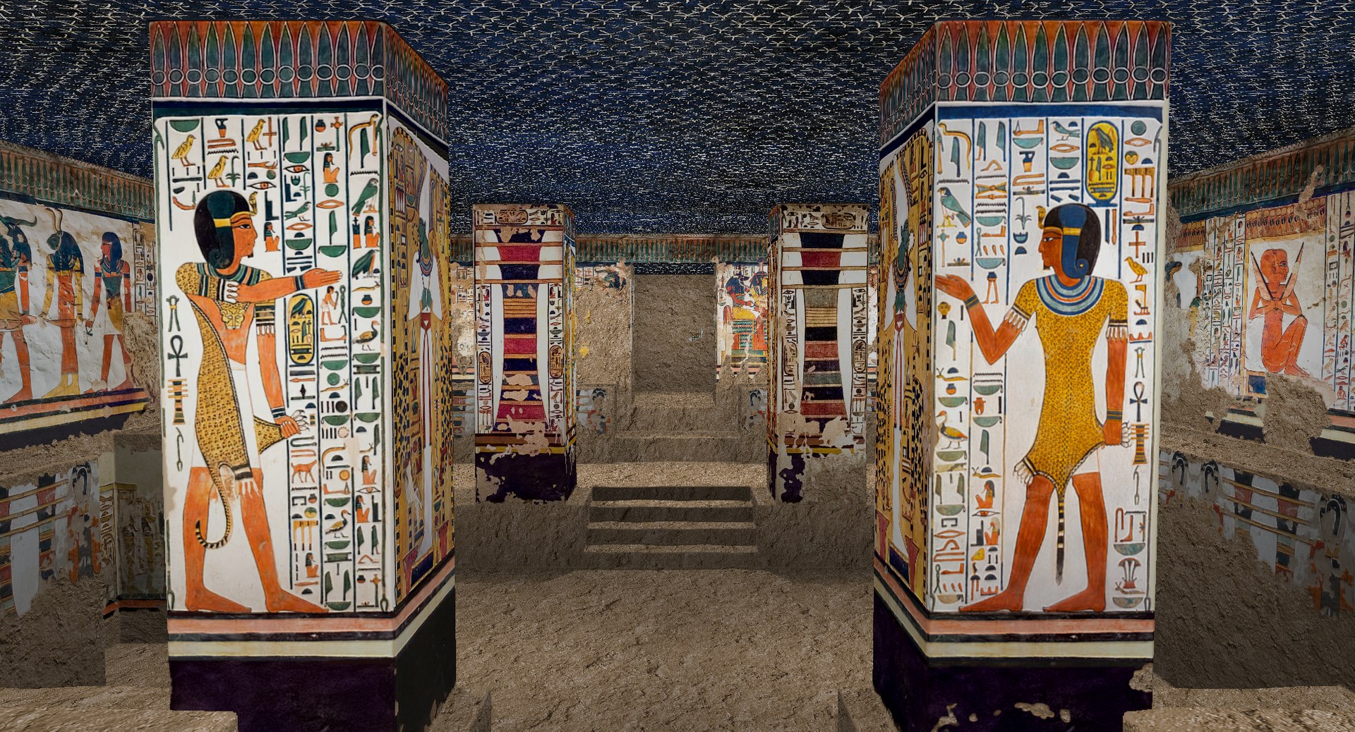 Tomb of Queen Nefertari 3D model - TurboSquid 1865868