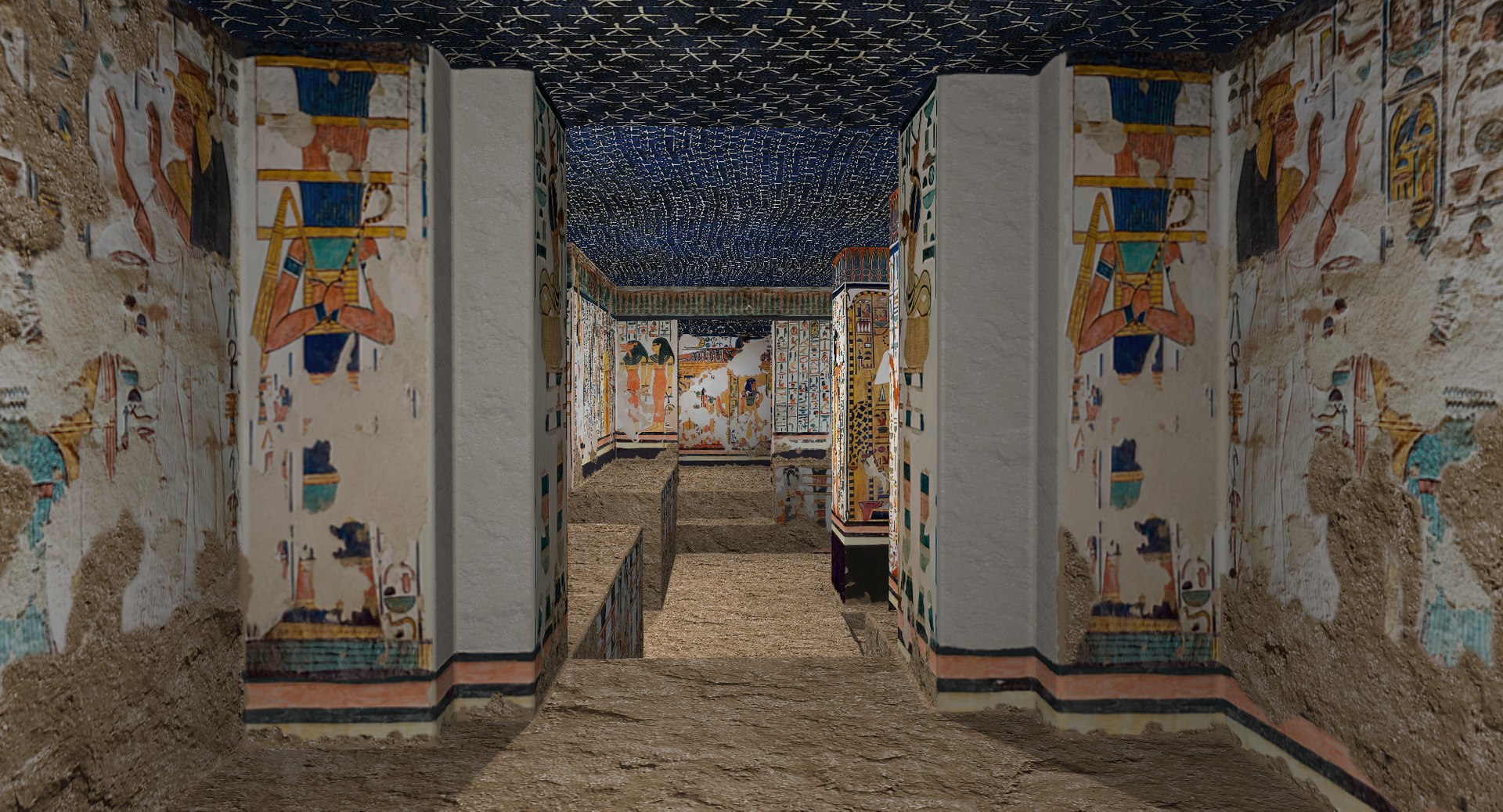 Tomb of Queen Nefertari 3D model - TurboSquid 1865868