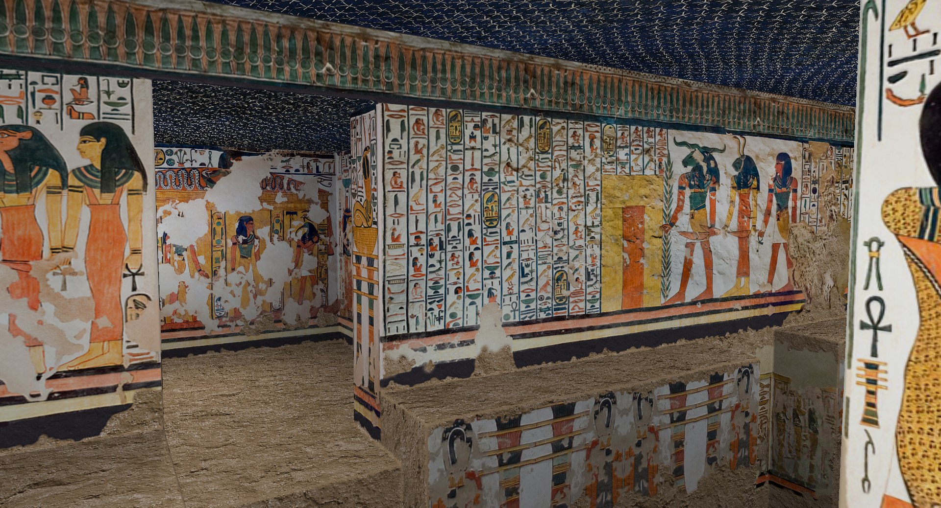 Tomb of Queen Nefertari 3D model - TurboSquid 1865868