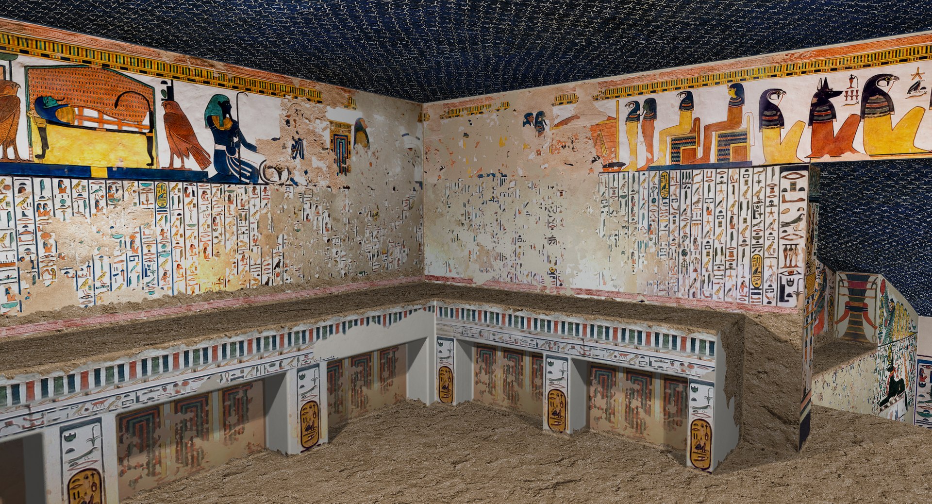 Tomb of Queen Nefertari 3D model - TurboSquid 1865868