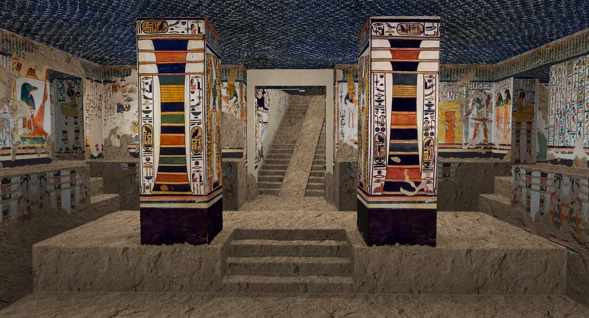 Tomb of Queen Nefertari 3D model - TurboSquid 1865868