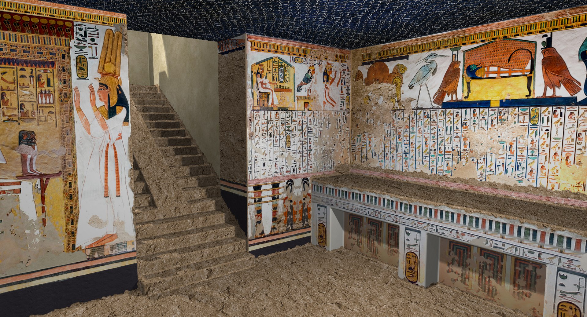 Tomb of Queen Nefertari 3D model - TurboSquid 1865868