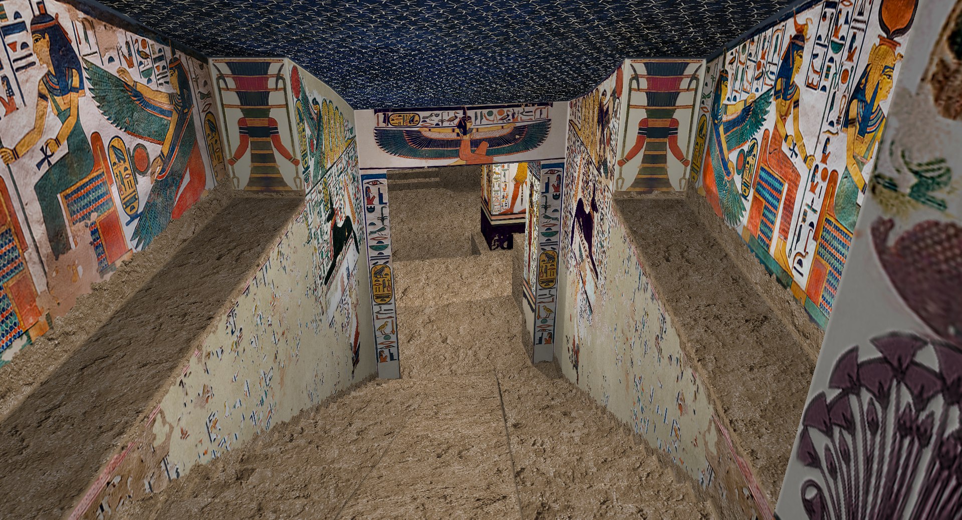 Tomb of Queen Nefertari 3D model - TurboSquid 1865868