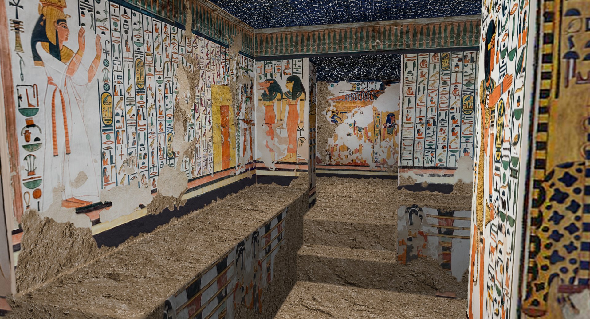 Tomb of Queen Nefertari 3D model - TurboSquid 1865868