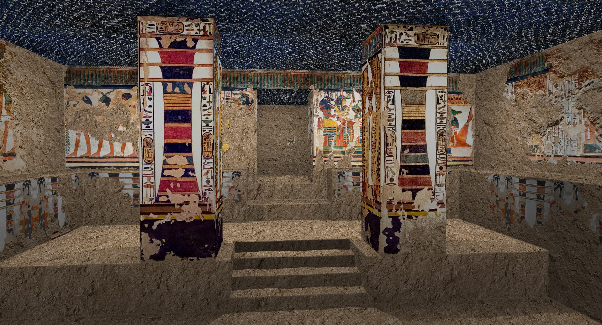 Tomb of Queen Nefertari 3D model - TurboSquid 1865868