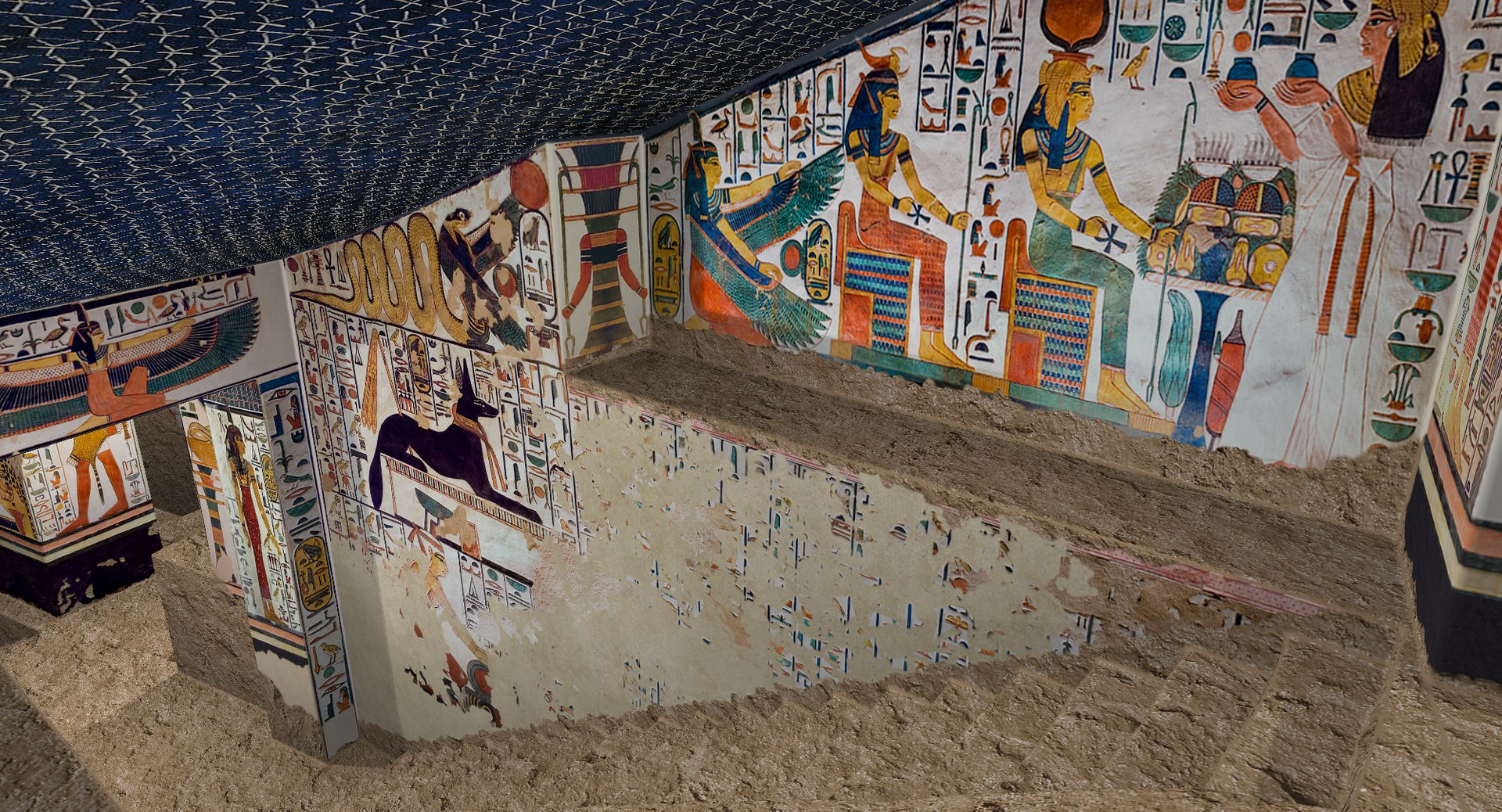 Tomb of Queen Nefertari 3D model - TurboSquid 1865868