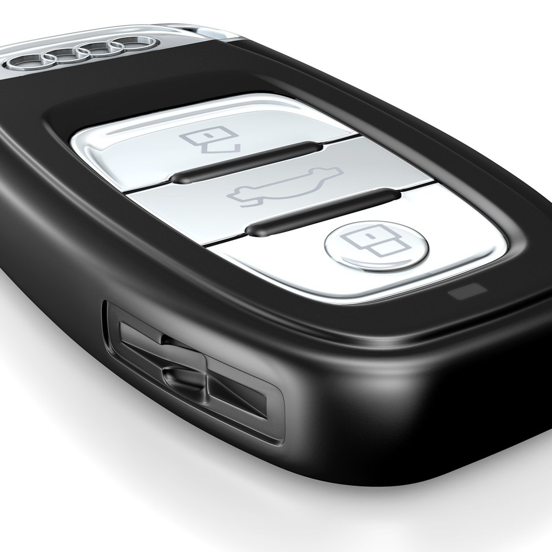 Audi Car Key C4d