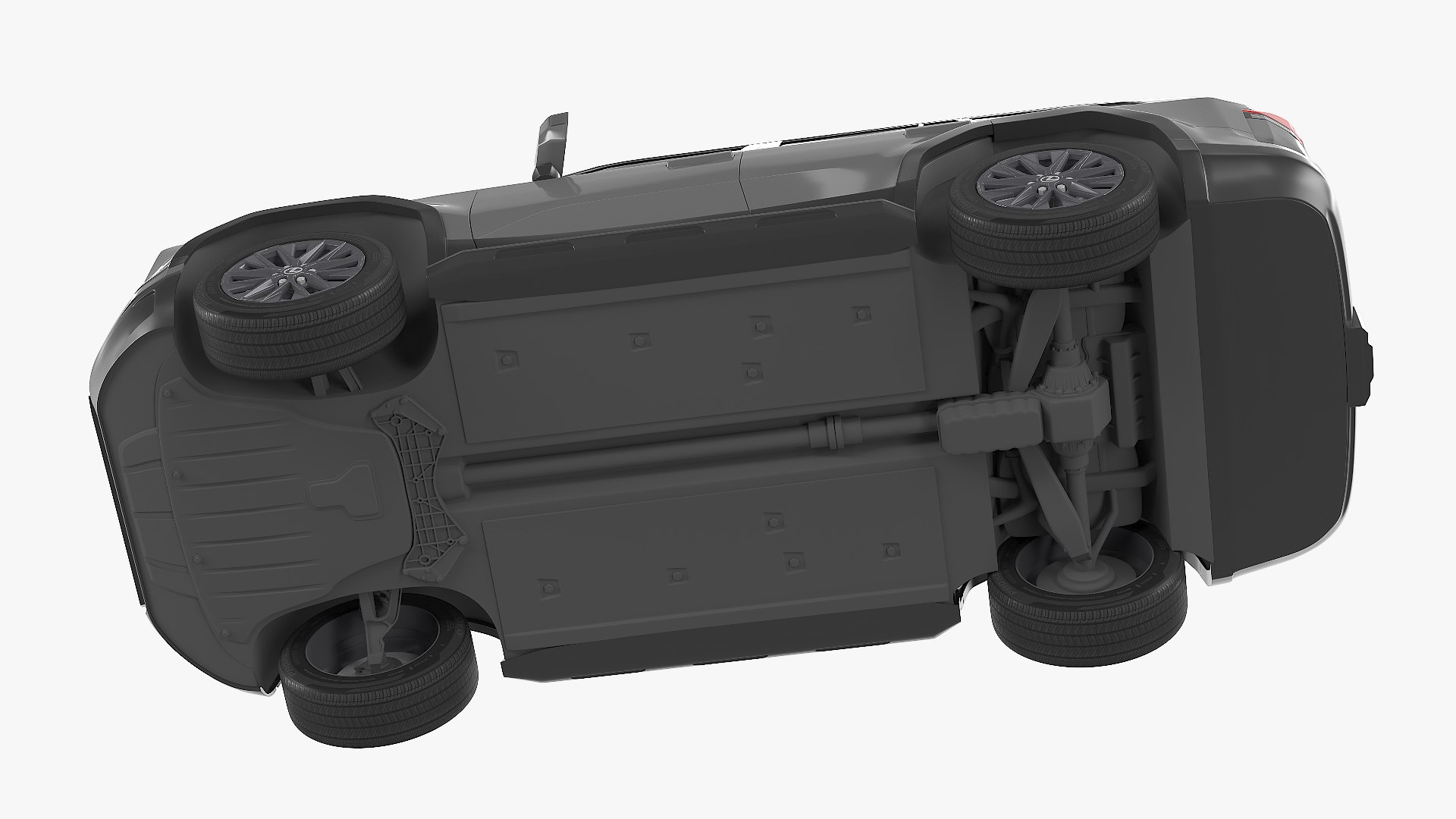 3D Model Lexus GX 550 SUV 2024 Gray Simplified - TurboSquid 2327314