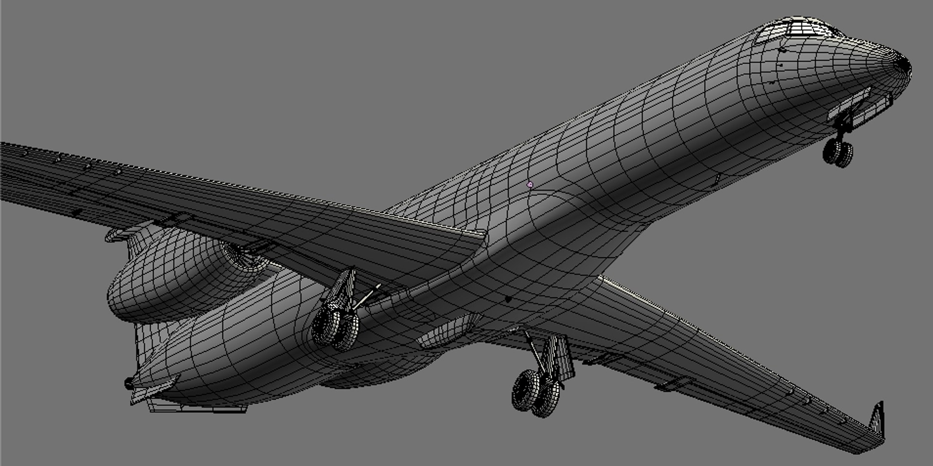 3d Model Embraer Erj-145xr