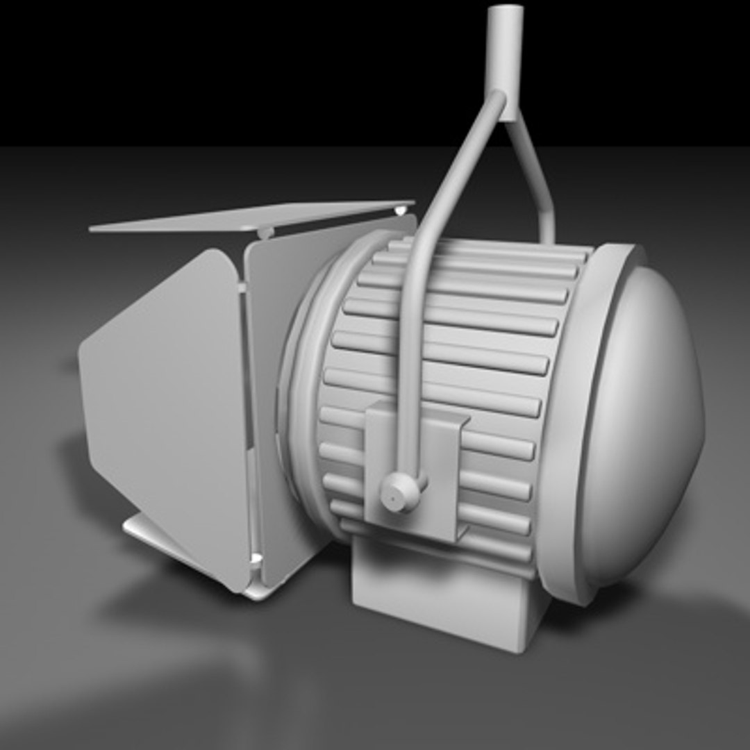 2k 5k Studio Light 3d Model
