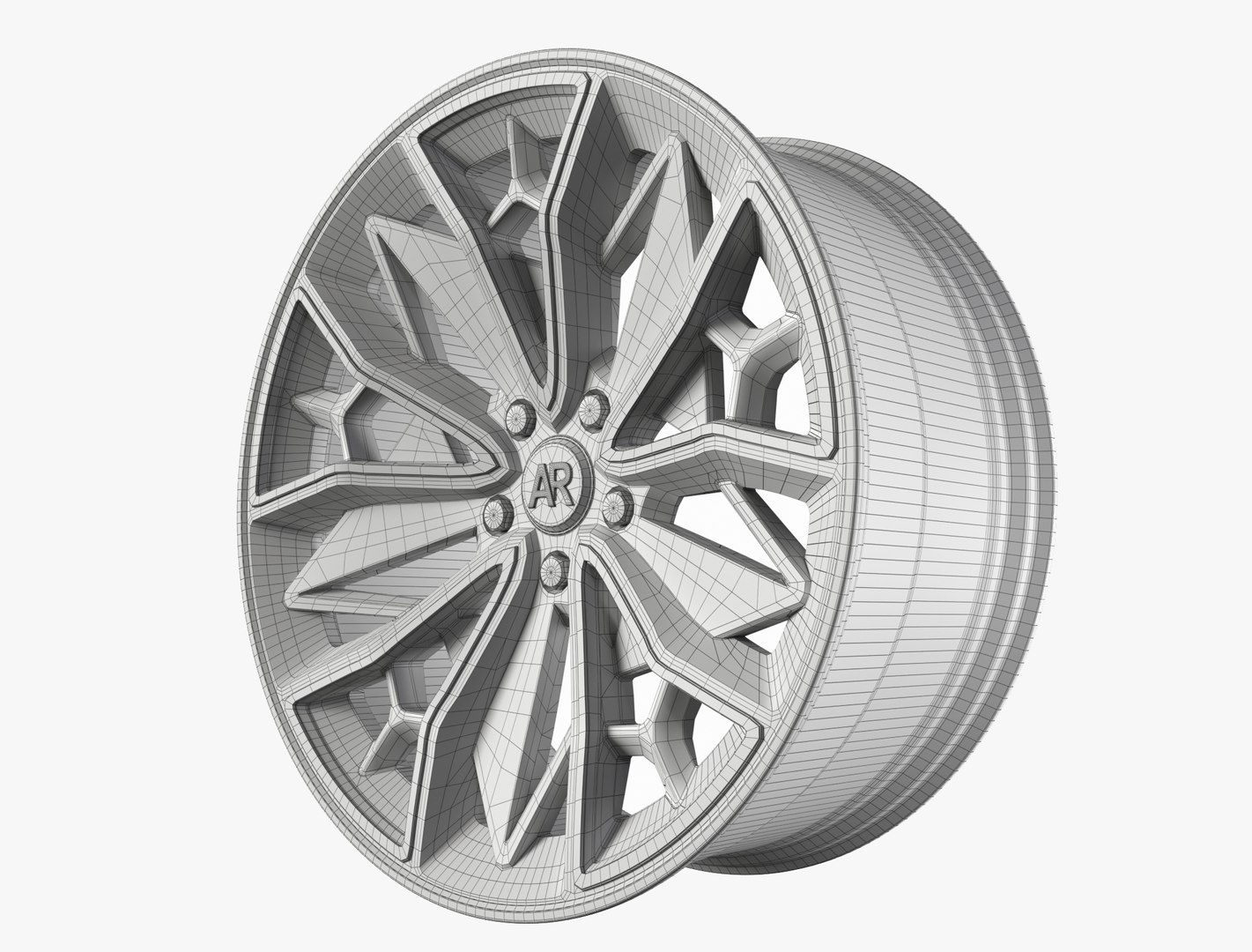 Car Rim Model - TurboSquid 2332489