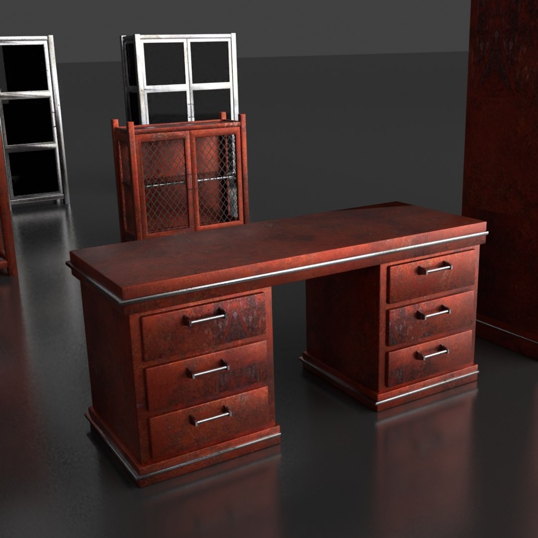 Pack Furniture Warehouse Post 3D Model - TurboSquid 1461758