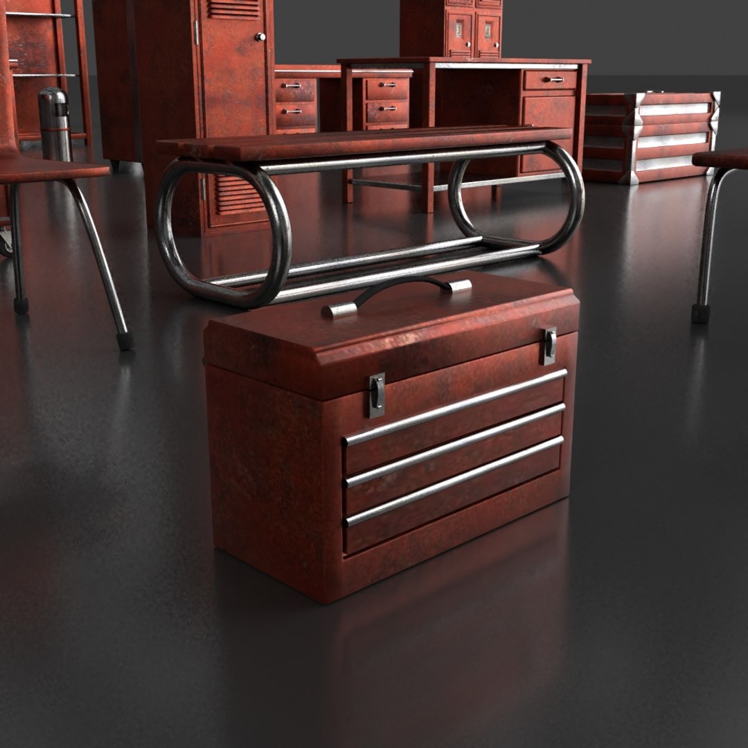 Pack Furniture Warehouse Post 3D Model - TurboSquid 1461758