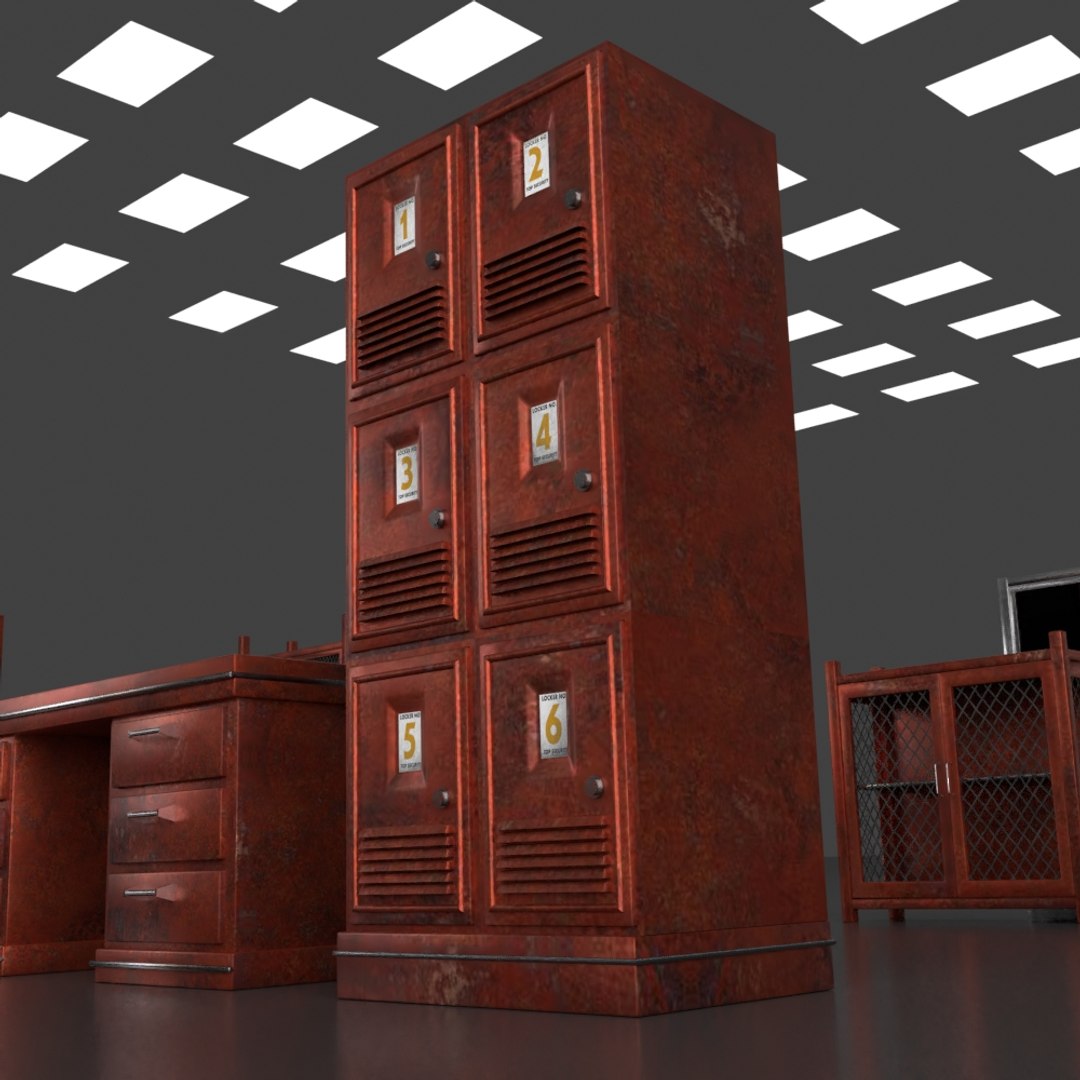Pack Furniture Warehouse Post 3D Model - TurboSquid 1461758