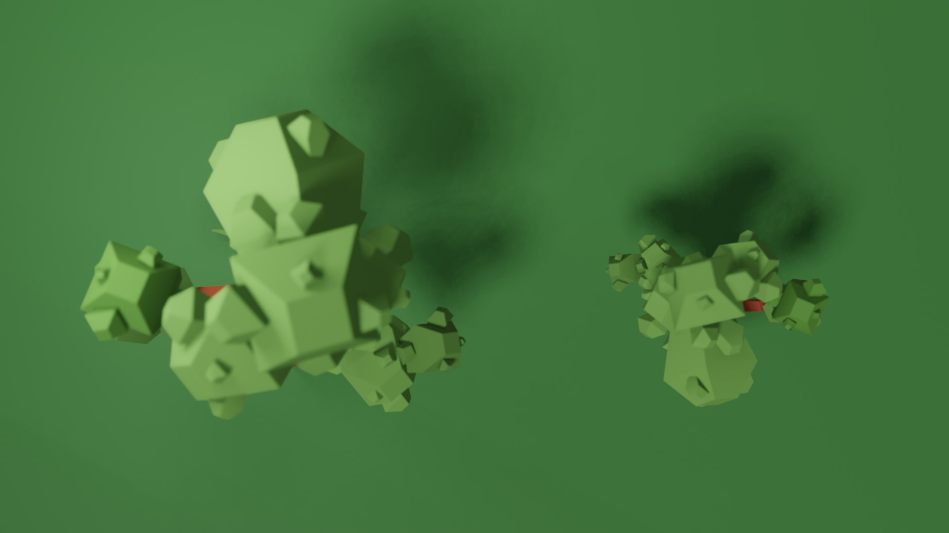 Tree Pixel Low Poly 3D Model - TurboSquid 1764347