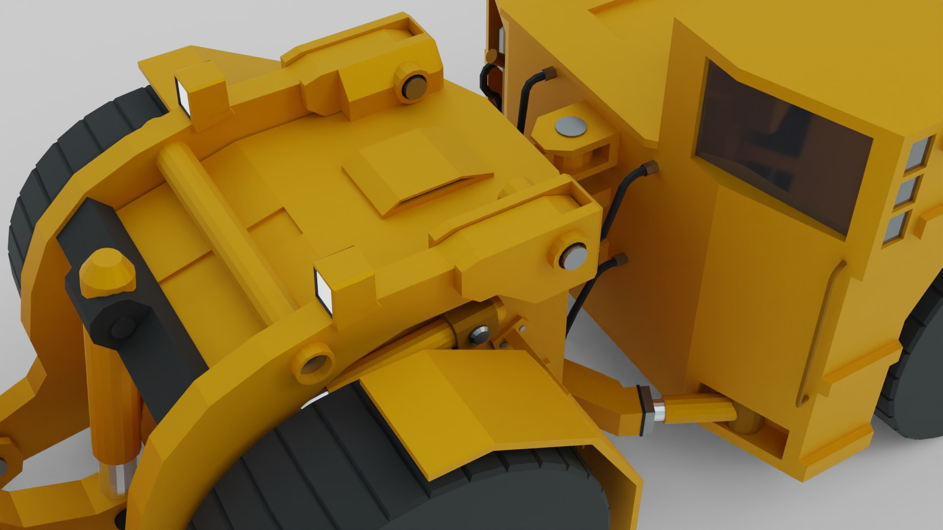 Underground Mining Loader - Heavy Vehicle 3D Model - TurboSquid 2422972
