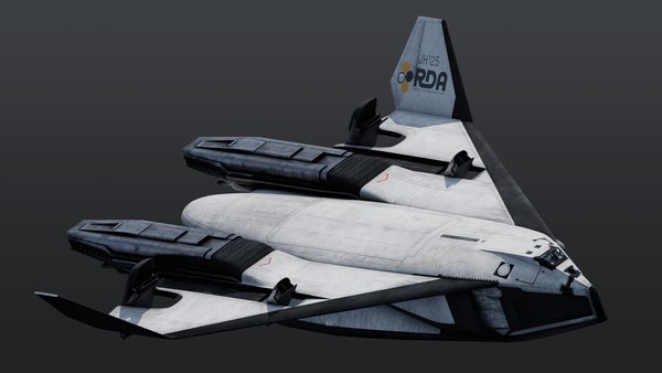 SSTO-TAV-37B Walküren-Shuttle 3D-Modell - TurboSquid 1628701
