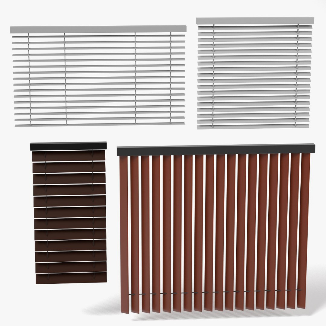 3d Model Of Blind Set