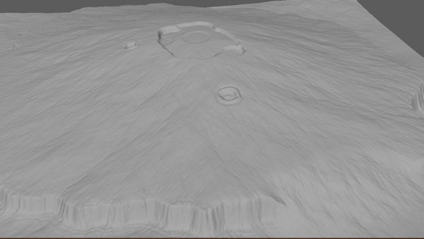 3D Olympus Mons on Mars 4k - TurboSquid 1821462