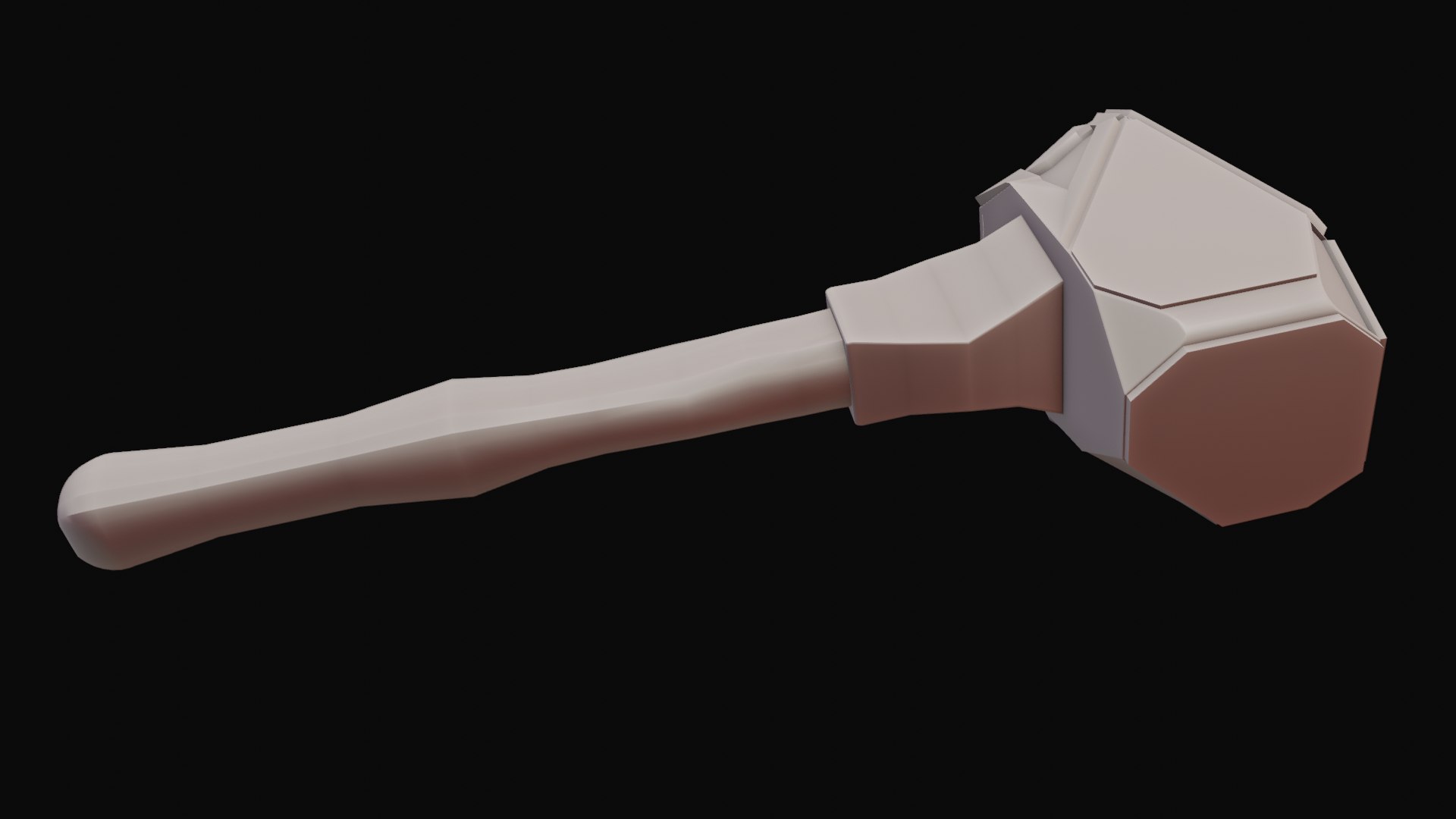 Hammer Low-poly 3D Model - TurboSquid 1750316