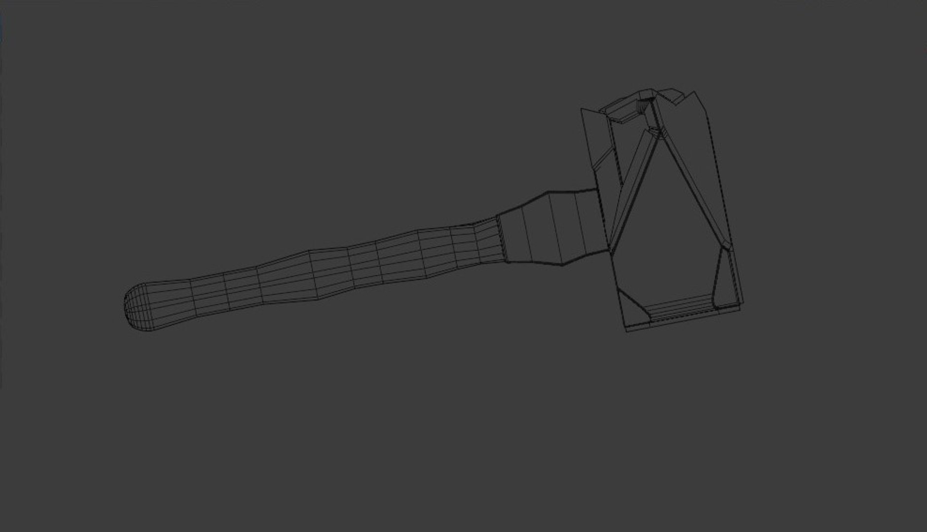 Hammer Low-poly 3D Model - TurboSquid 1750316