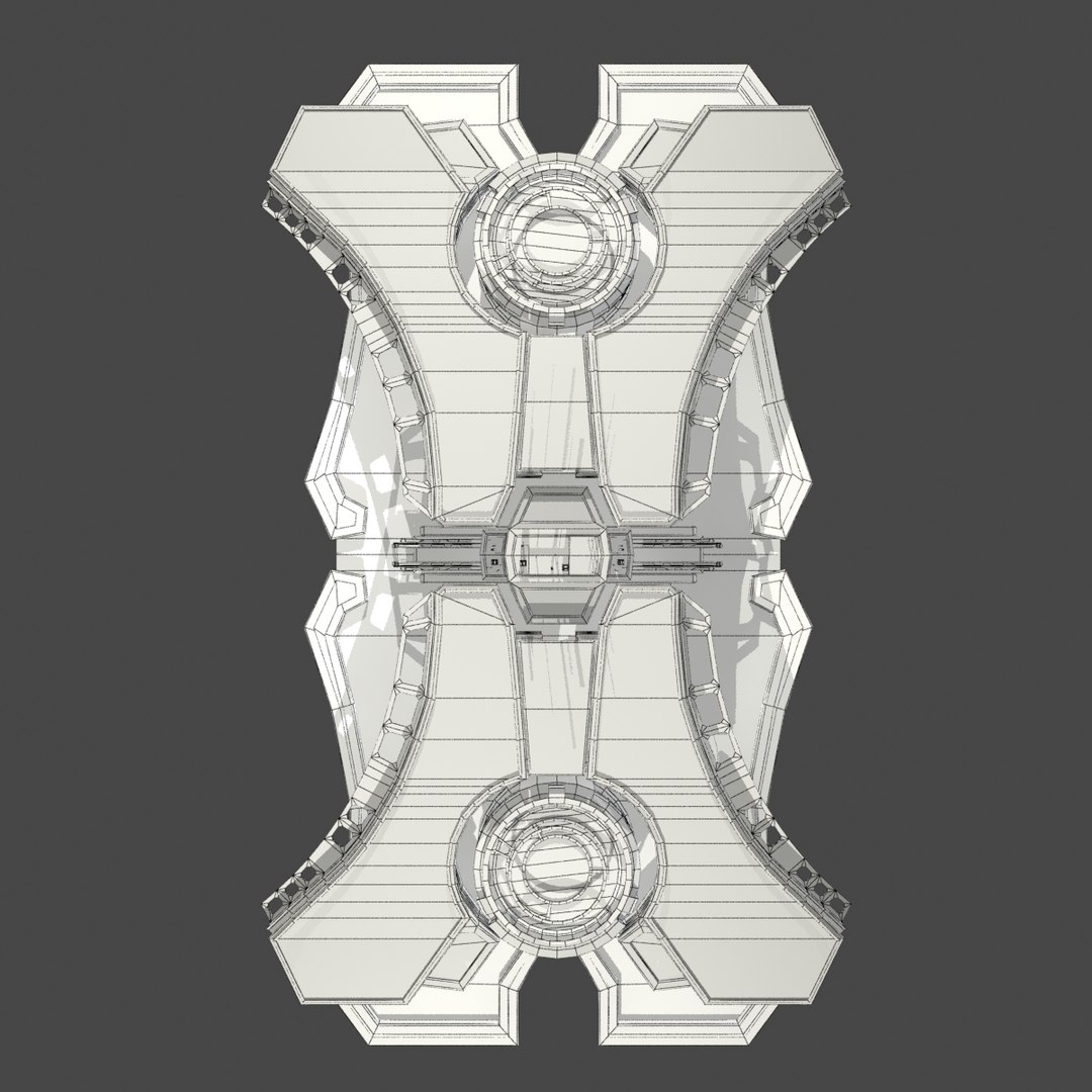 3ds Max - Sci Fi Building