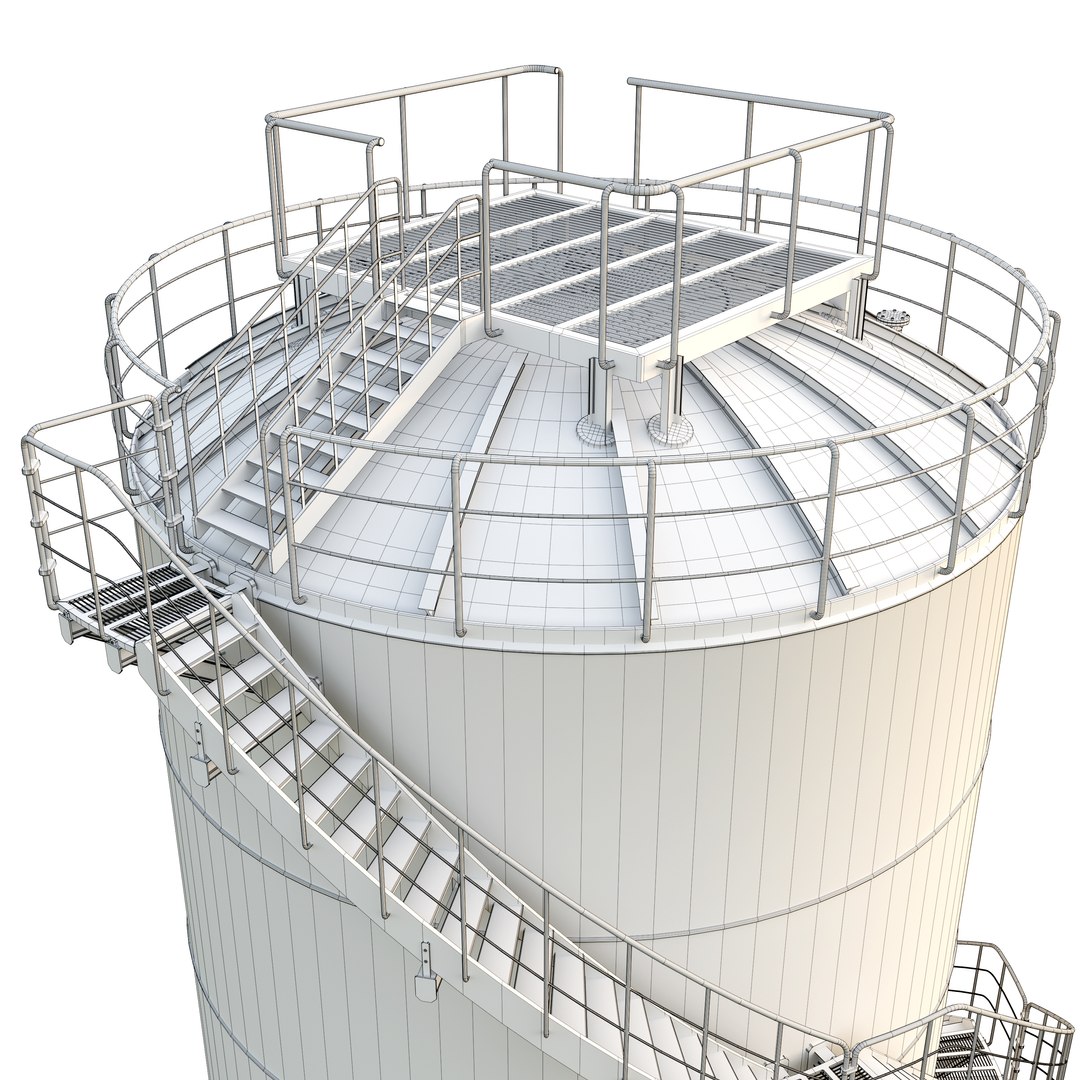 3D Storage Fuel Tank Model - TurboSquid 2266333