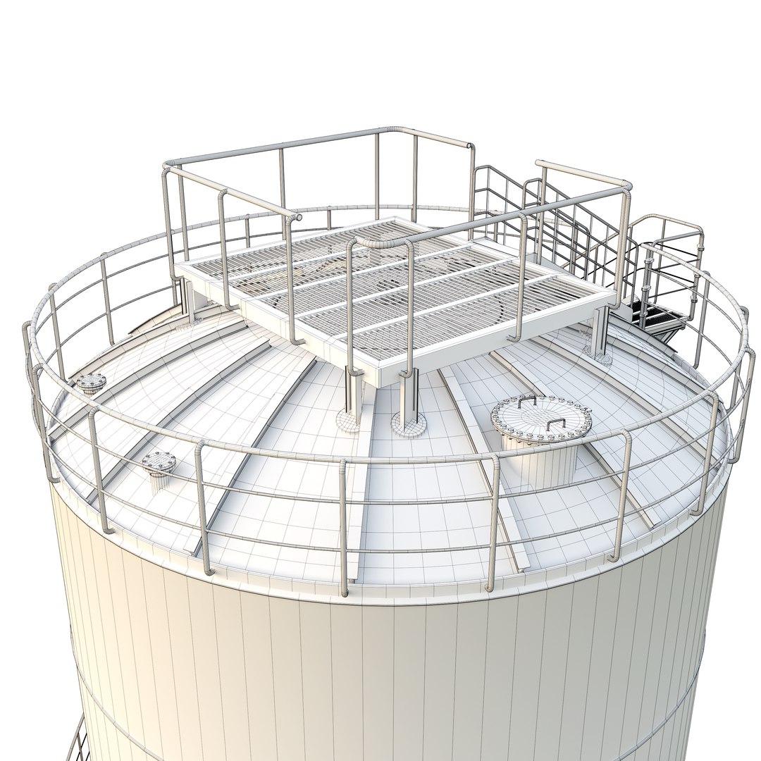 3D Storage Fuel Tank Model - TurboSquid 2266333