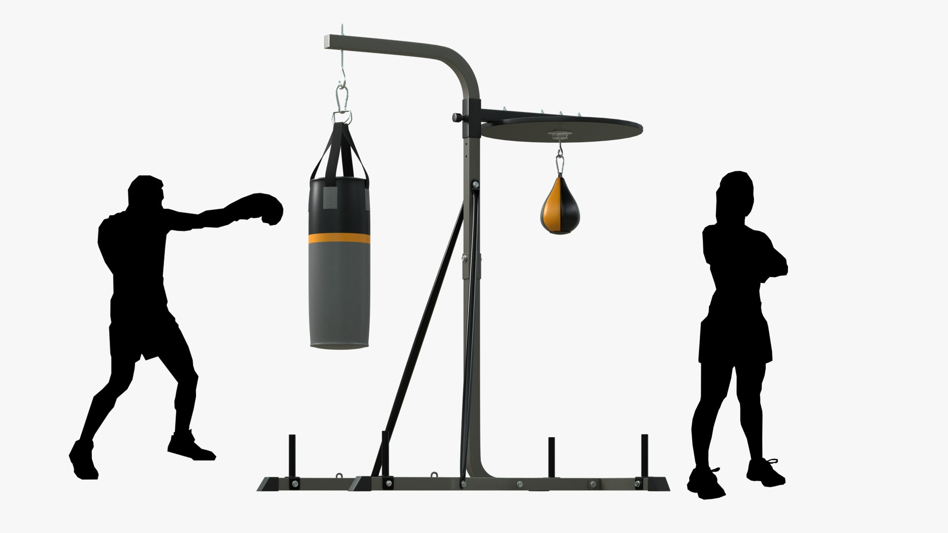 3D Boxing Station - TurboSquid 2045578