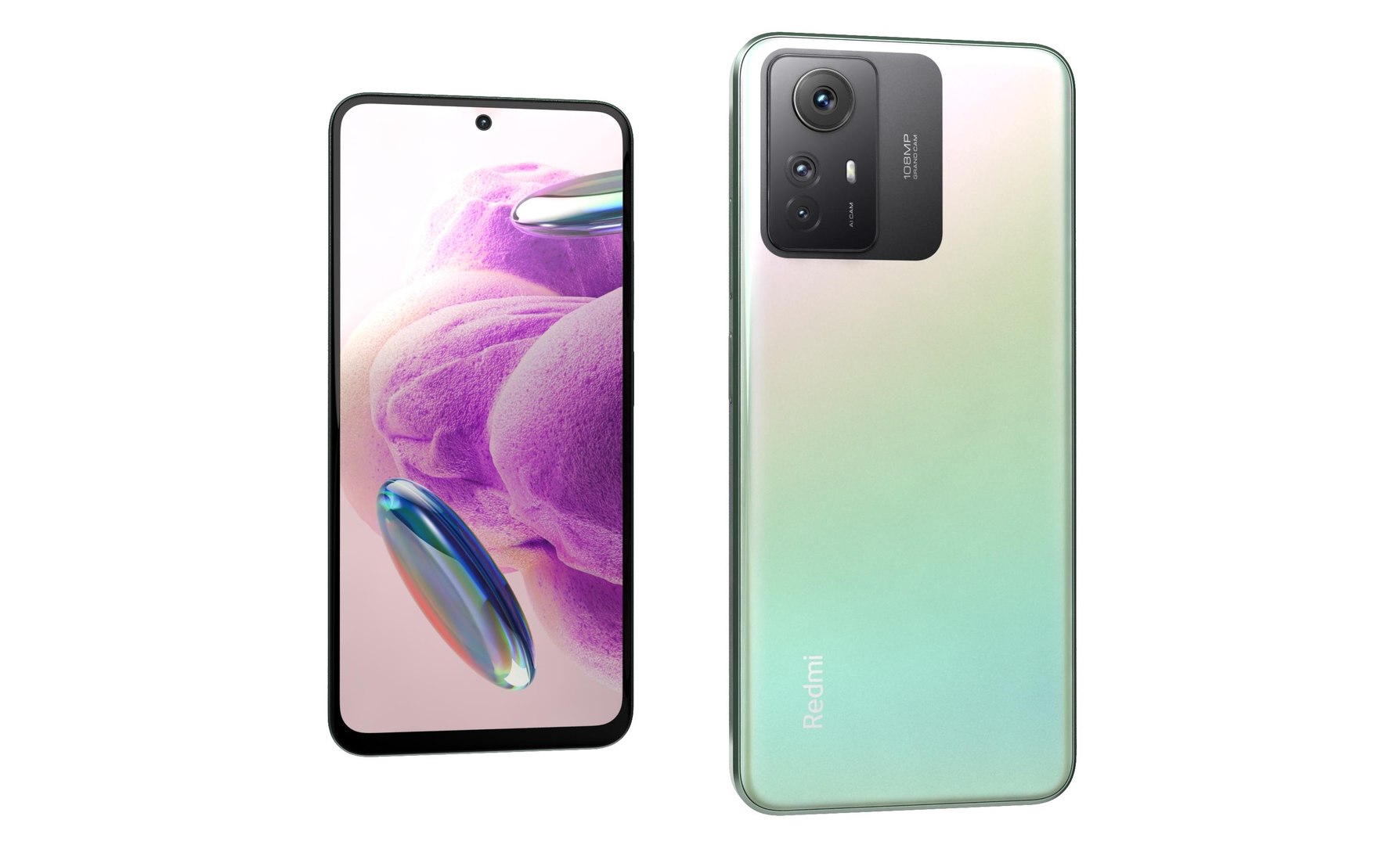 Xiaomi Redmi Note 12S Green 3D Model - TurboSquid 2064685