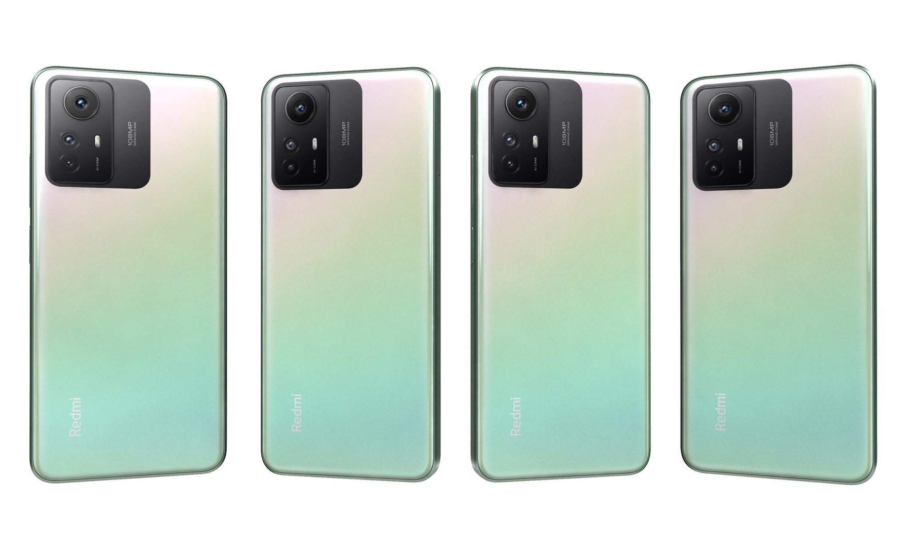 Xiaomi Redmi Note 12S Green 3D Model - TurboSquid 2064685