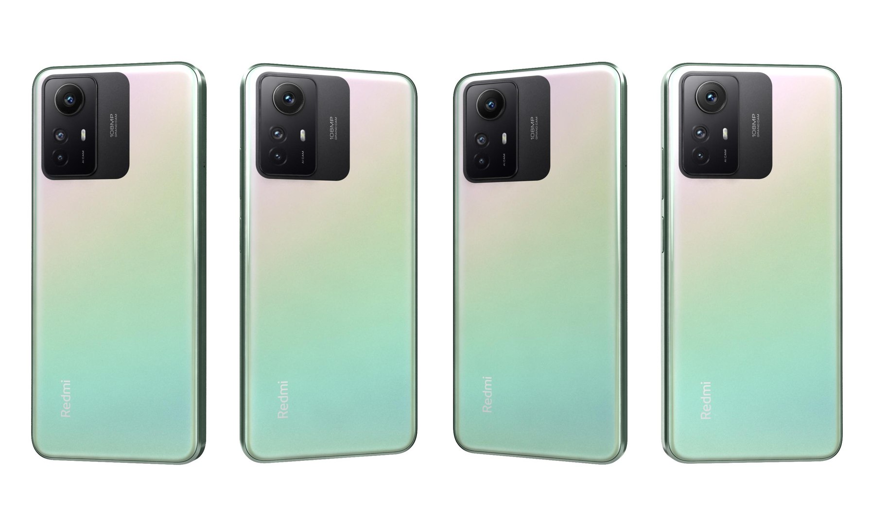 Xiaomi Redmi Note 12S Green 3D Model - TurboSquid 2064685