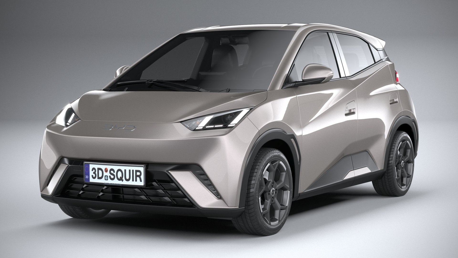 3D BYD Dolphin Mini 2025 - TurboSquid 2378721