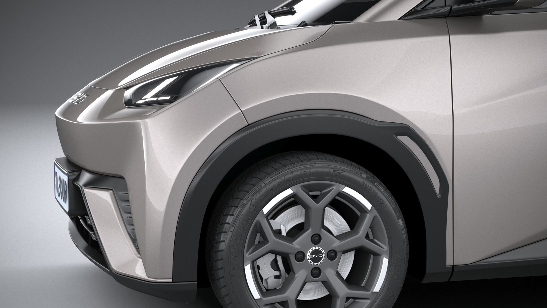 3D BYD Dolphin Mini 2025 - TurboSquid 2378721