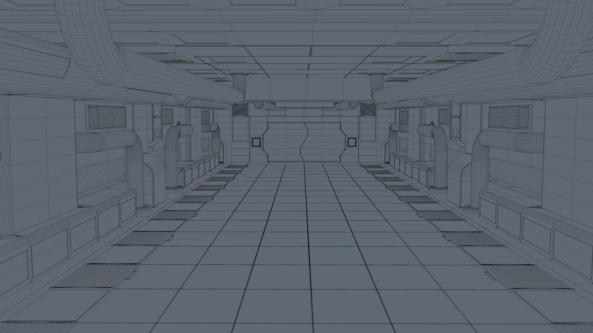 3D Sci Fi Room Model - TurboSquid 2520077