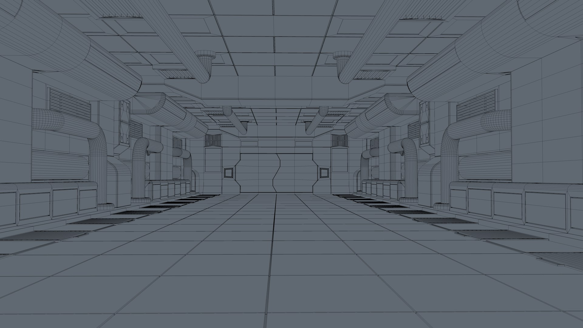 3D Sci Fi Room Model - TurboSquid 2520077