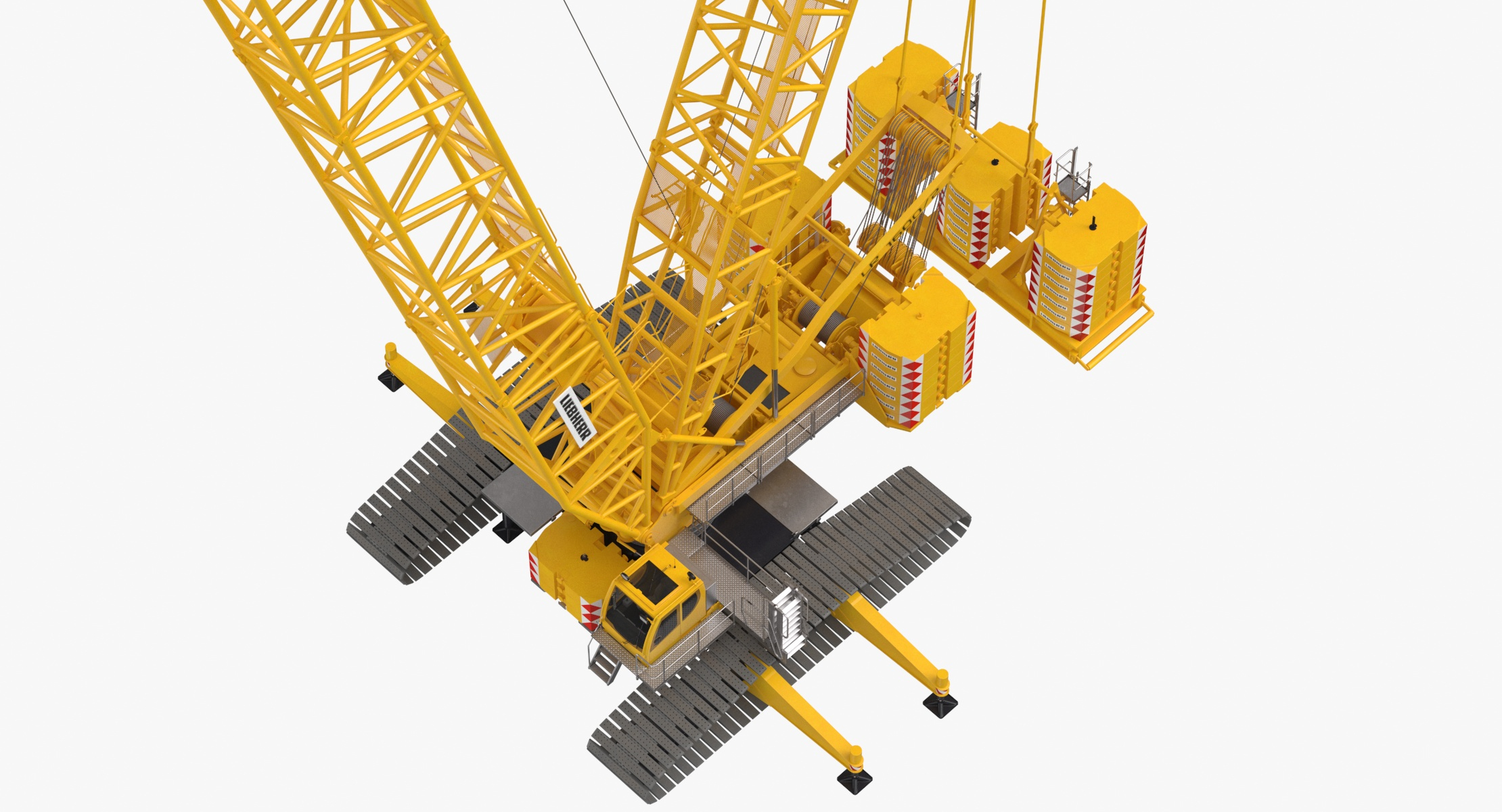 Liebherr lr 1600 2 3D model - TurboSquid 1710993