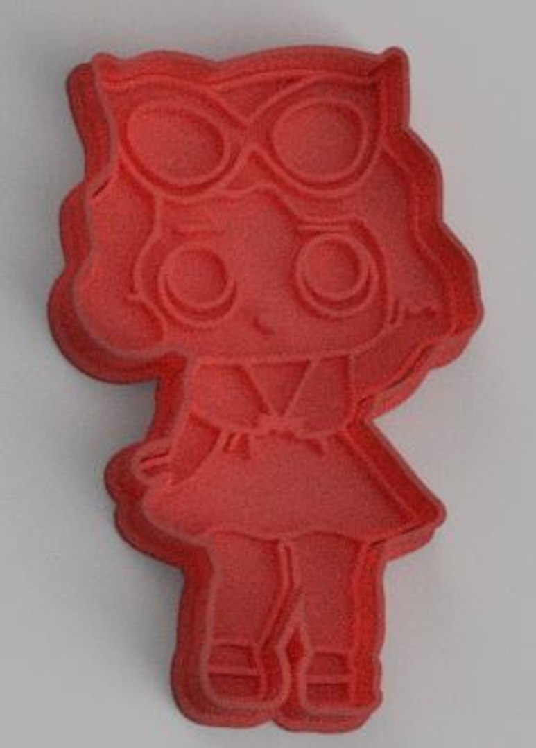 Lol Doll Cookie Cutters 3D Model - TurboSquid 1413527