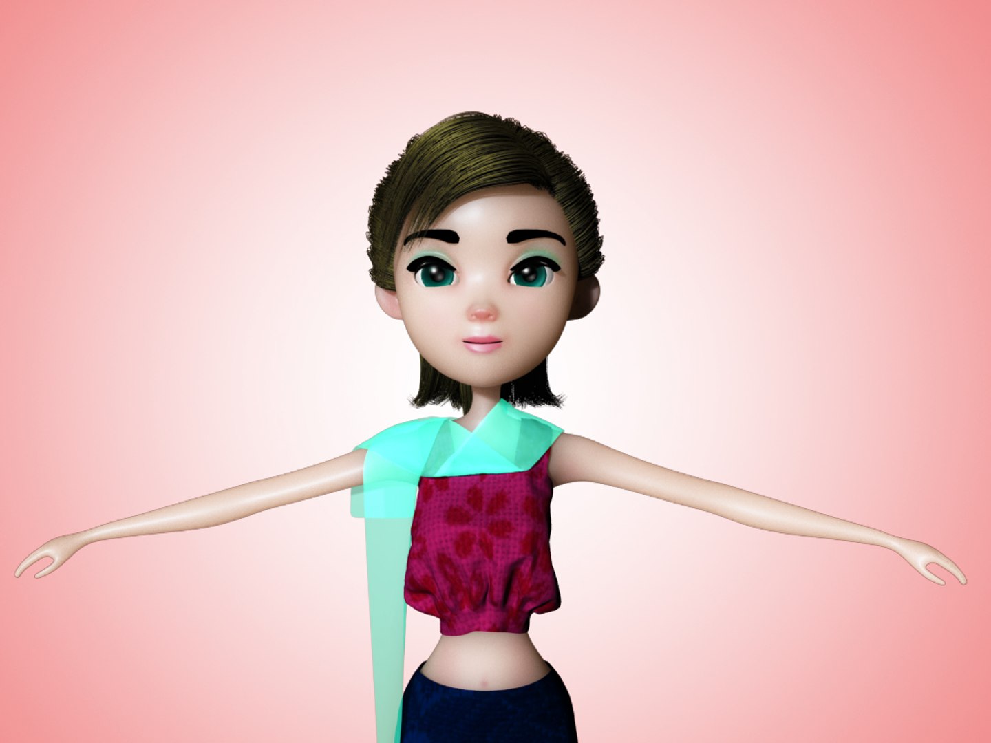 Ma Ara Character Cartoon