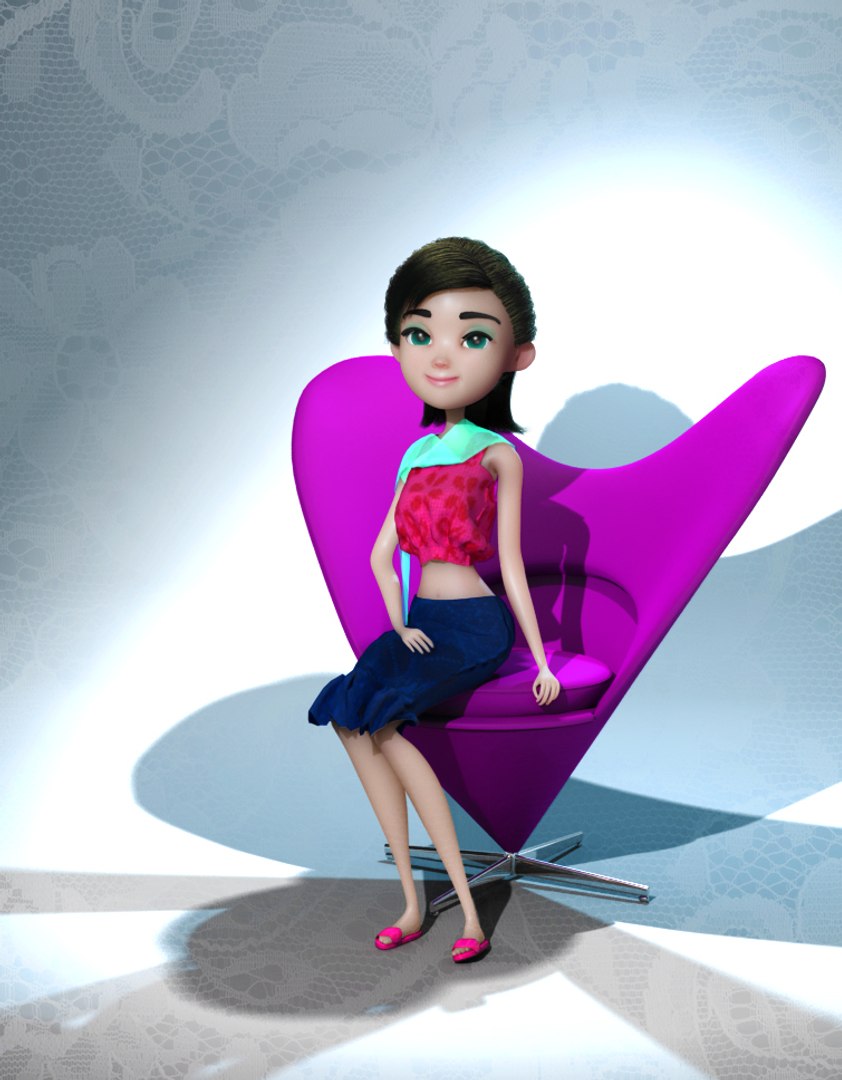 Ma Ara Character Cartoon