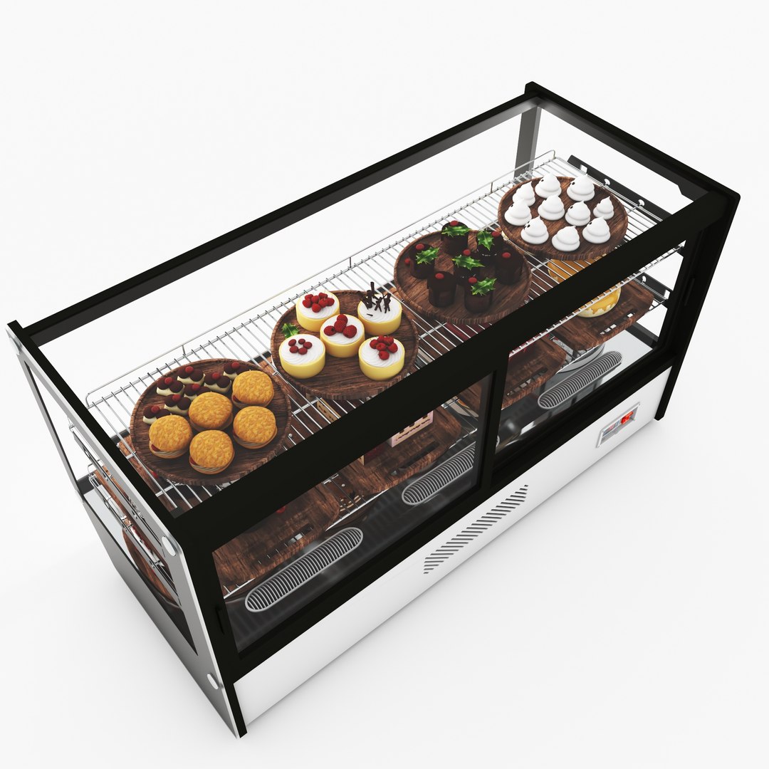 3D Cakes Display LB17 - TurboSquid 2049418