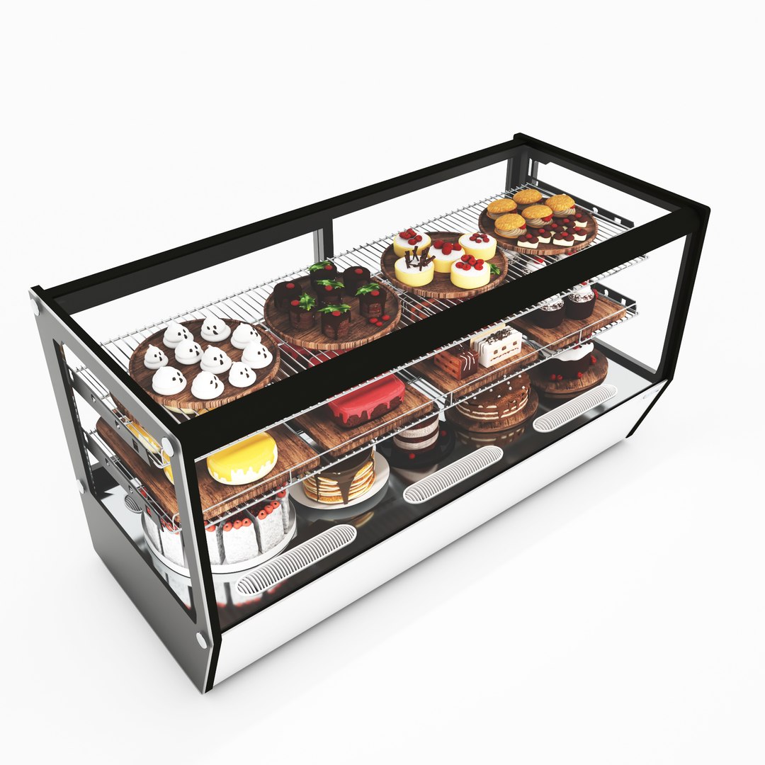 3D Cakes Display LB17 - TurboSquid 2049418