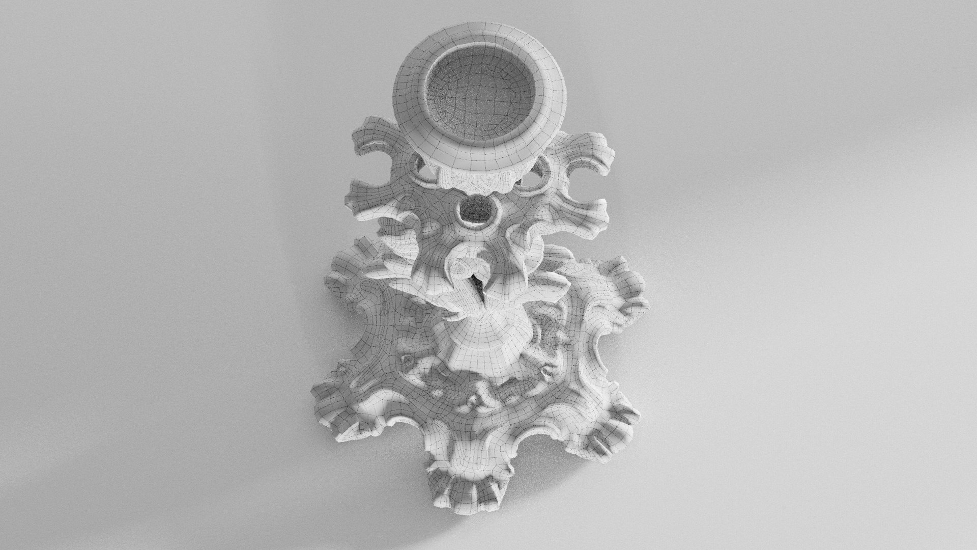 Candle French Classic 3D Model - TurboSquid 2021062