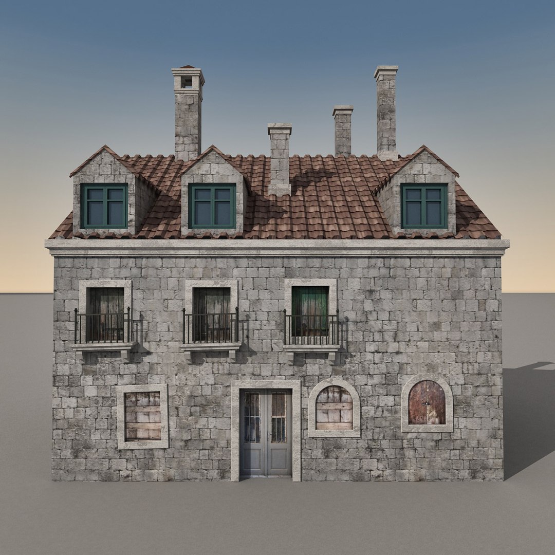3d Building Italian